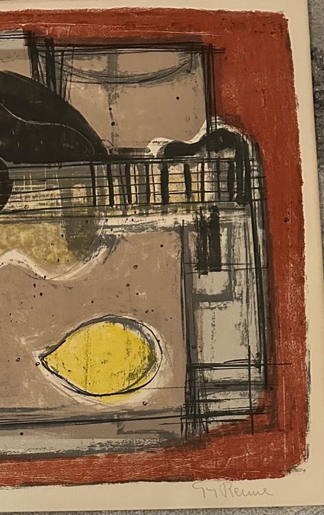 Guy Renne (1925) Litho Handsig (Gebraucht) in Hochdorf für CHF 5 – mit Lieferung auf Ricardo kaufen
