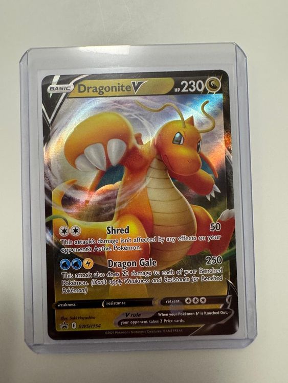 Dragonite V | Black Star Promo | SWSH 154 | EN (Gebraucht) in ...