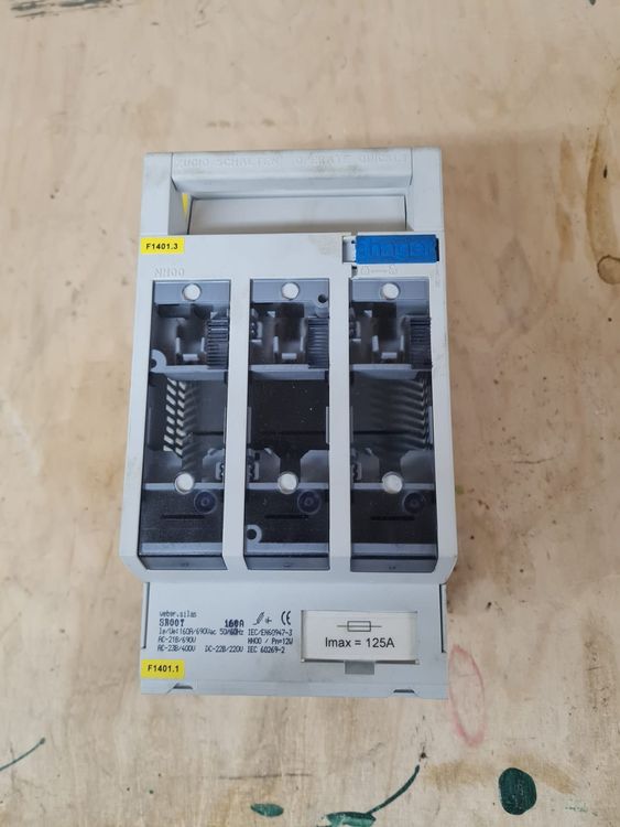 NHS- Lasttrenner Weber.silas - 160A - SROOT NH00 (Gebraucht) in ...