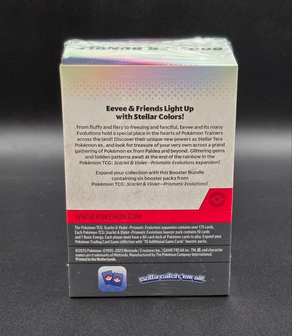 Bundle Prismatic Evolutions (6 Boosters) / 🇬🇧 (D'occasion) à COINTRIN ...