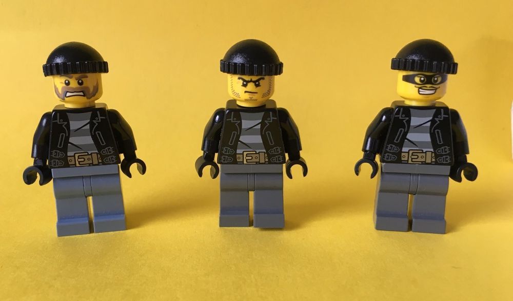 LEGO City - Figurine ® 3 Gangsters (Gebraucht) in Rossemaison für CHF 4 ...