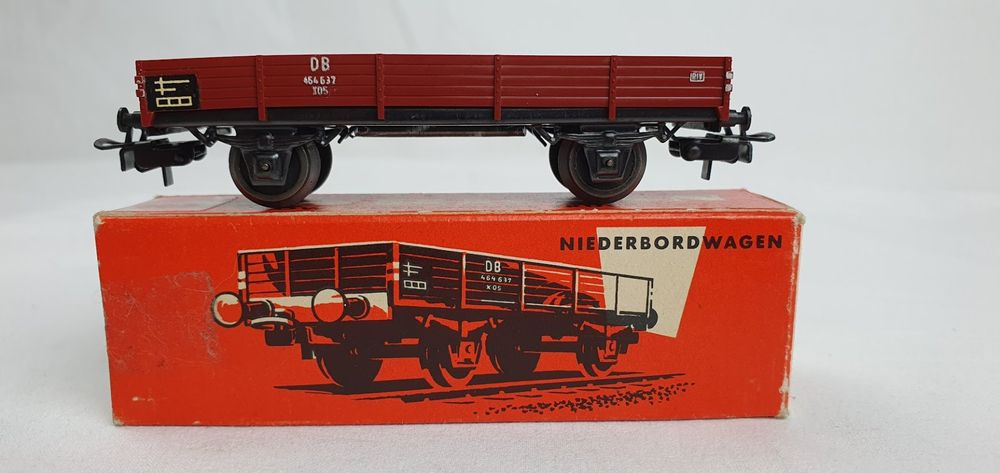 Märklin 4503 DB X 05 Klms Niederbordwagen 1955 - 1957 OVP (Gebraucht) in Seon für CHF 7 – mit ...