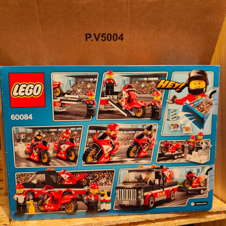 LEGO City 60084 - Rennmotorrad Transporter (Neu und originalverpackt ...