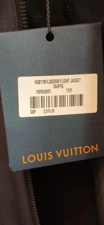 Louis Vuitton Flight Jacke 1A4PPG – Original Aviator Jacket (Neu und ...