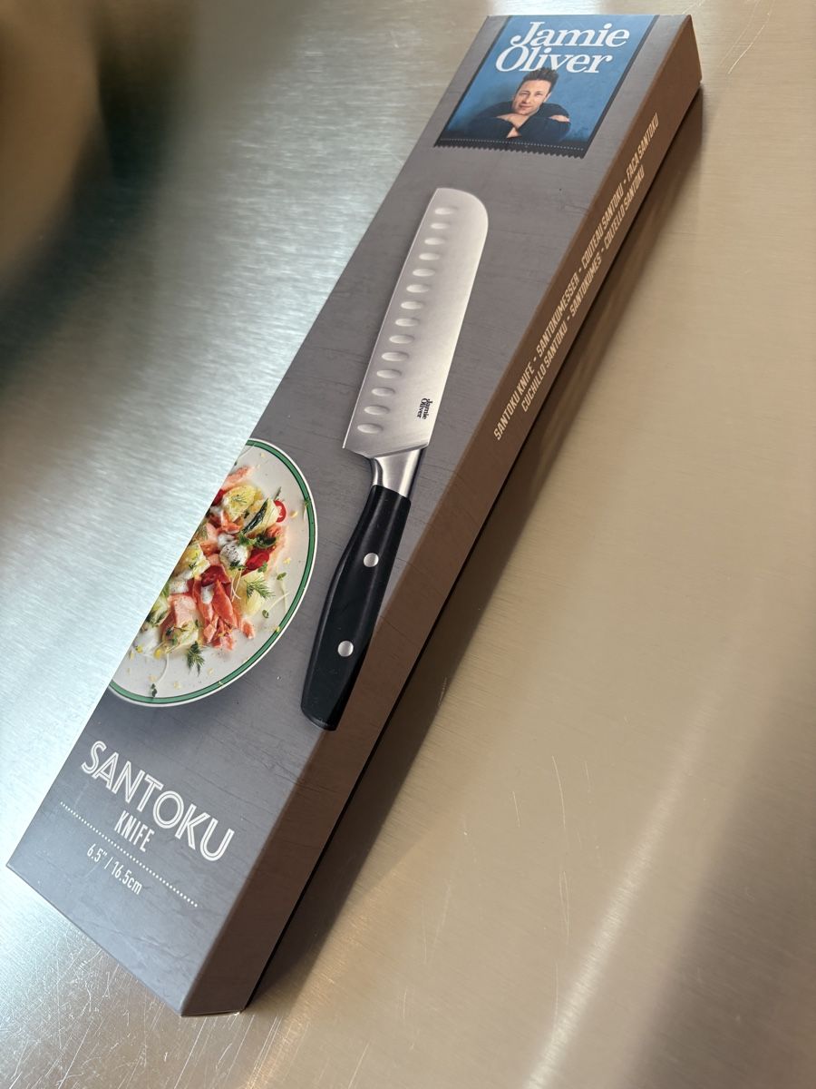Jamie Oliver Santoku Messer 16.5cm - Originalverpackt (Neu und ...