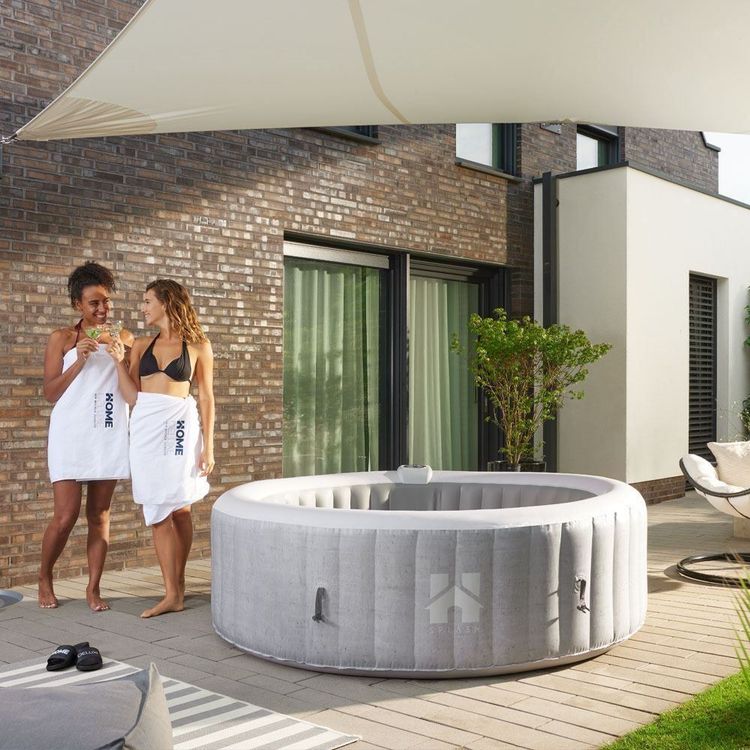 17069 - Outdoor Whirlpool SPASUN Pool Aufblasbar Beton 6Per (Neu und ...