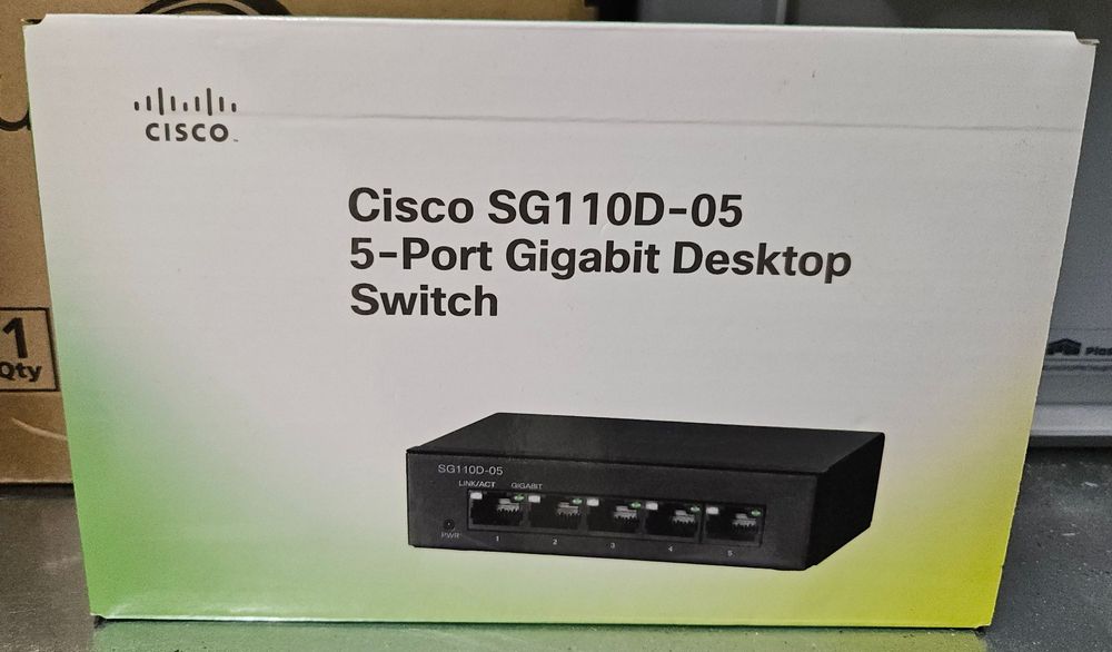 Cisco 5-Port Gigabit Desktop Switch SG110D-05 | Kaufen auf Ricardo