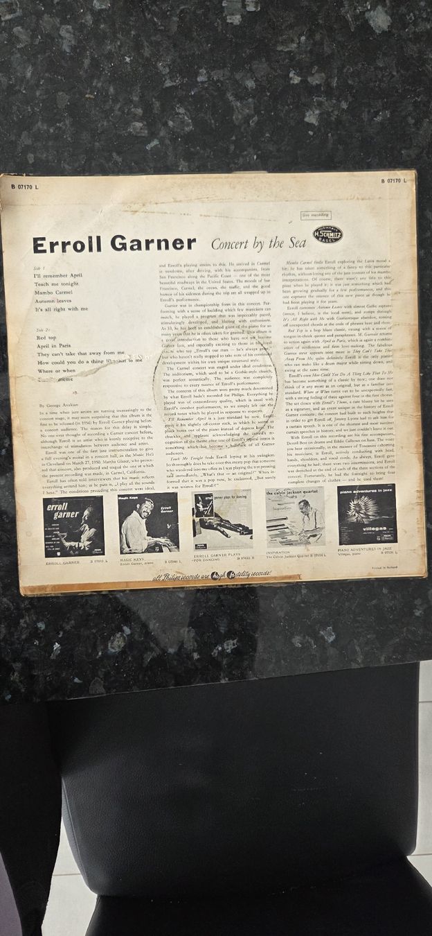 Erroll Garner, Concert by the Sea (Gebraucht) in Müntschemier für CHF 1 ...