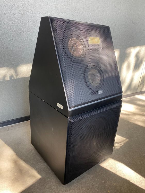 ReVox Power Cub Duetto Stereolith Aktiv Lautsprecher Vintage (Defekt ...
