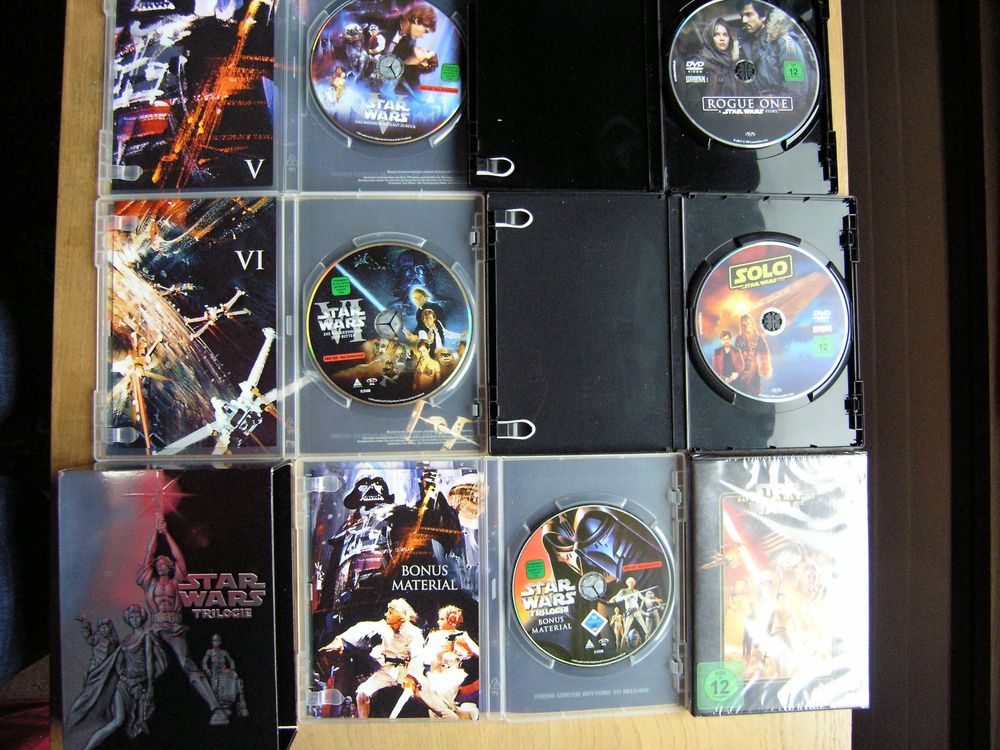 STAR WARS DVD COLLECTION (Gebraucht) in Zuzwil SG für CHF 42.5 – mit ...