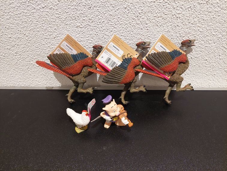 Neu - Bullyland Figuren 5 Stk. gemäss Bilder (Neu und originalverpackt ...