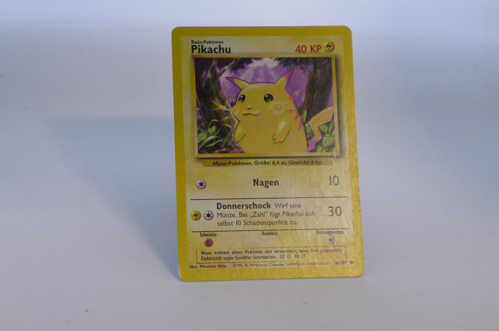 Pikachu 58/102 Base Set Pokemon (Gebraucht) in Laupen ZH für CHF 4 ...