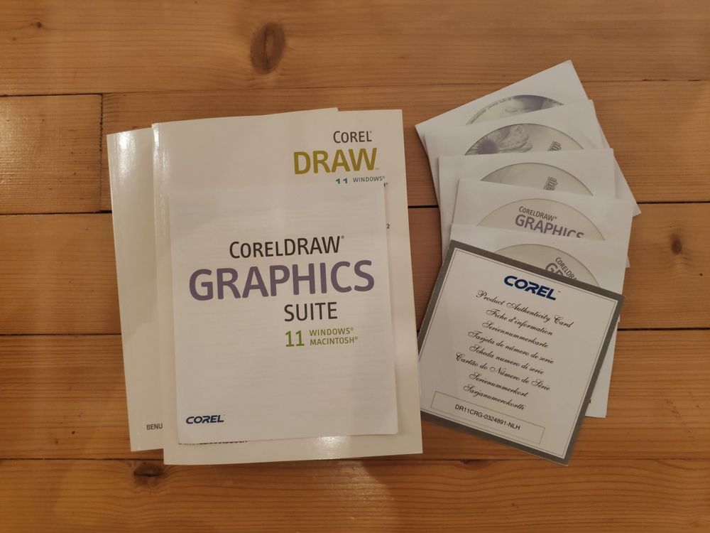 Coreldraw Graphics Suite 11 (Gebraucht) in Stallikon für CHF 1 – mit ...