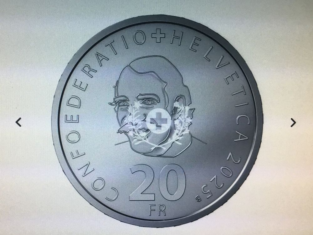 20 Franken JEAN TINGUELY 2025 Unzirkuliert stgl Ausverkauft (Neu und ...