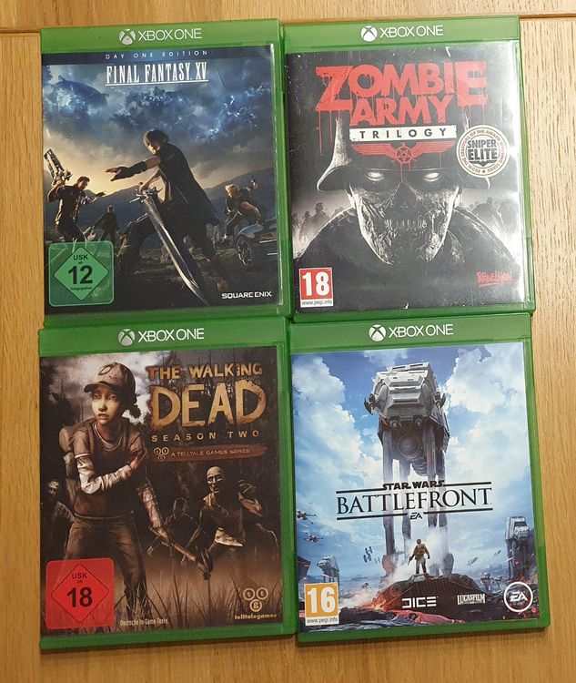 11 Xbox One Spiele à 7.- pro Game | Kaufen auf Ricardo