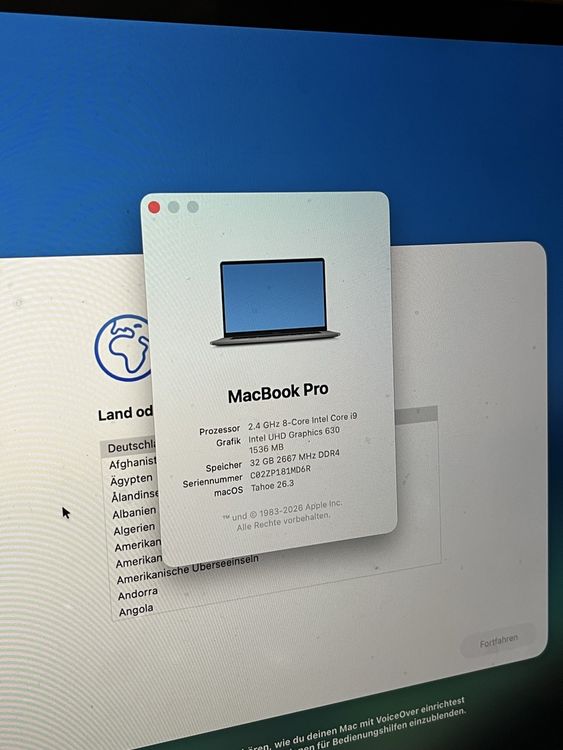 MacBook Pro 16-inch i9, 32GB RAM - Top Zustand! (Gebraucht) in Zürich ...