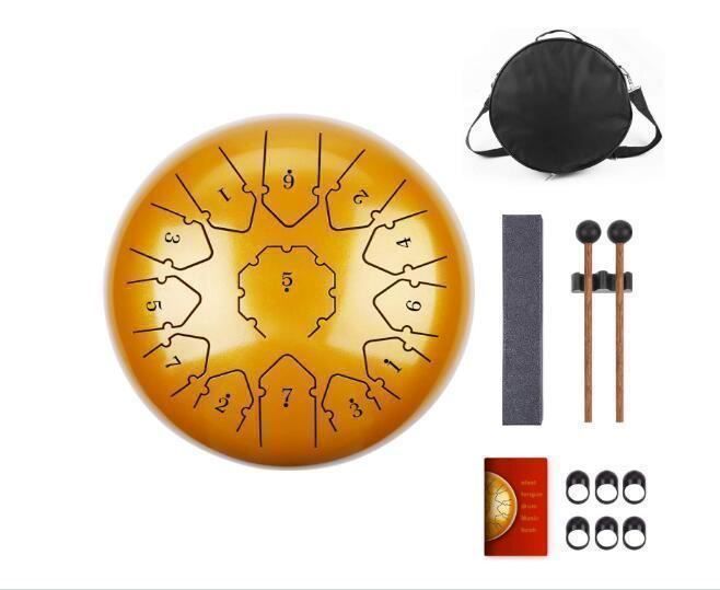 Steel Drum Zungentrommel Hand 12 Zoll 13 Töne C-Dur (Neu (gemäss ...