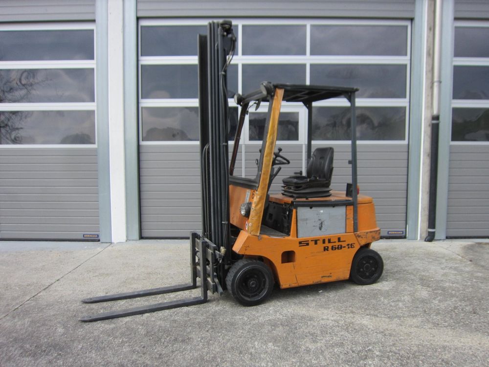 Stapler STILL elektro 1600kg, 6.35m, Triplex mit Vollfreihub (Defekt ...