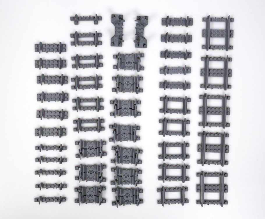 Lego und TrixBrix Schienen (LEGO Eisenbahn-Kompatibel) | Kaufen auf Ricardo