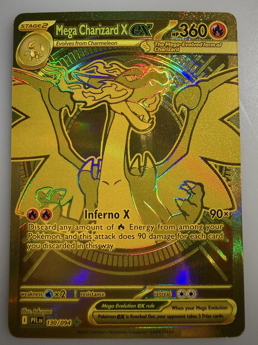 Mega Charizard X ex (PFL130) (Neuf (Voir description)) à Vevey pour CHF ...