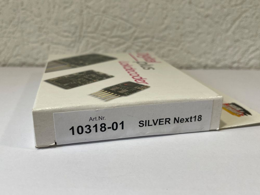 LENZ Digital Plus Lokdecoder 10318-01, SILVER Next18 , NEU (Neu und ...
