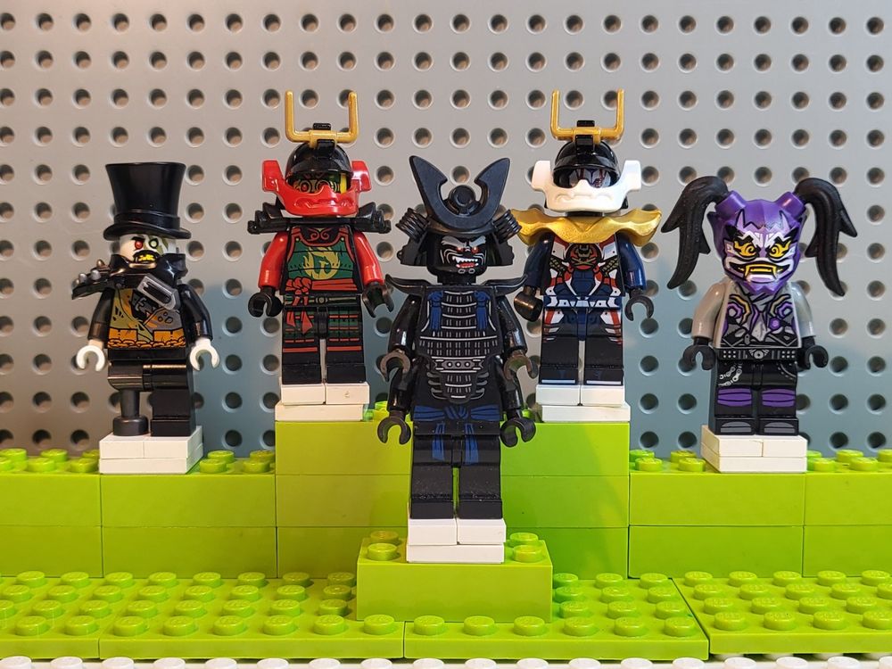5 Lego-Minifiguren der Serie Ninjago (Gebraucht) in Wauwil für CHF 20 ...