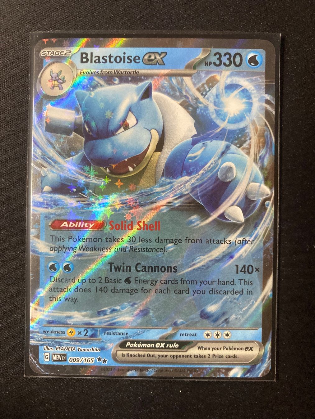 Venusaur, Charizard & Blastoise ex Set of 3 - MEW 151 - EN (Neu (gemäss ...