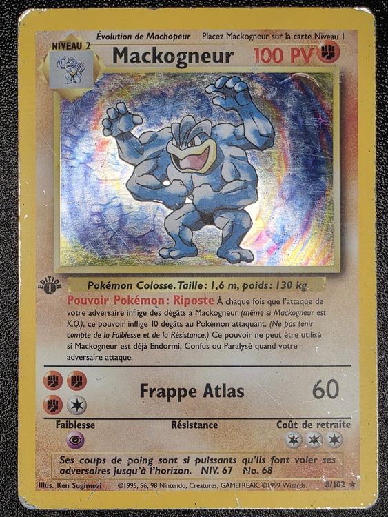 Mackogneur Base Set 8/102 Française Holo Wizards (Gebraucht) in ...