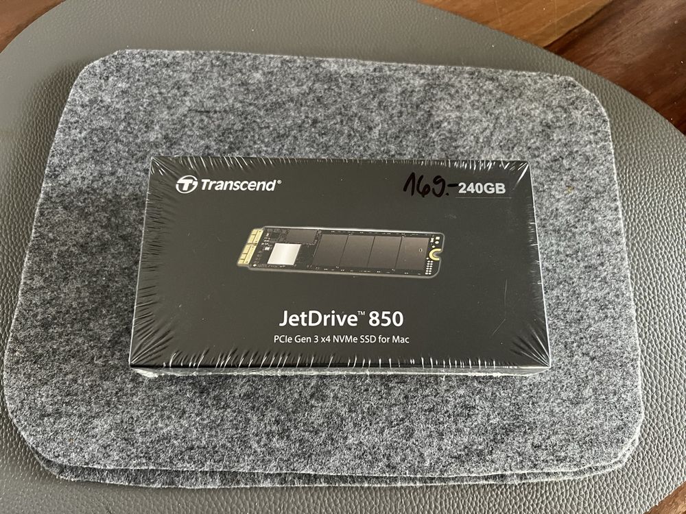 Transcend JetDrive 850 240GB SSD for Mac - New in Box (Neu (gemäss ...