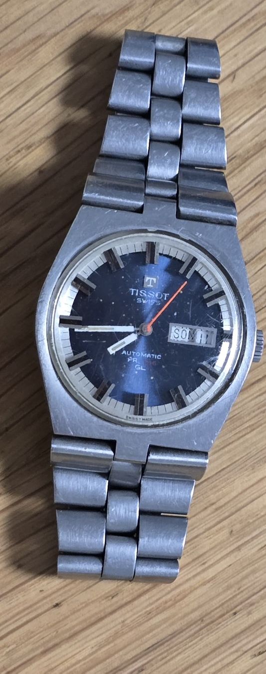 TISSOT SWISS PR516 GL AUTOMATIC DAY-DATE VINTAGE HERREN RAR (Defekt) in ...