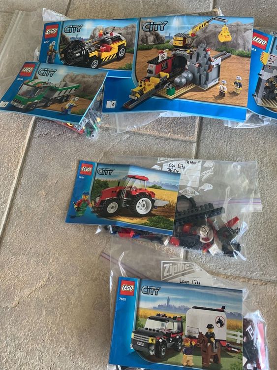 8Tlg. Lego-Set Lego City/Racers/Lego Movie | Kaufen auf Ricardo