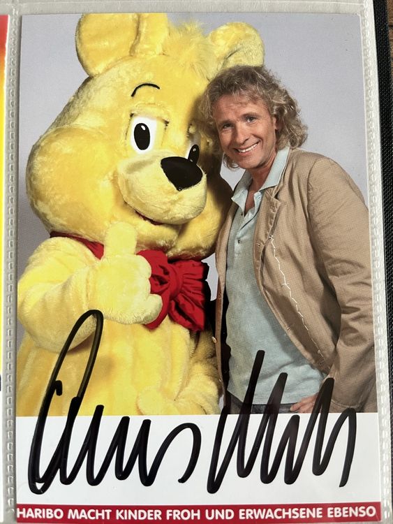 Thomas Gottschalk Autogramm (Gebraucht) in Widnau für CHF 5 – mit ...