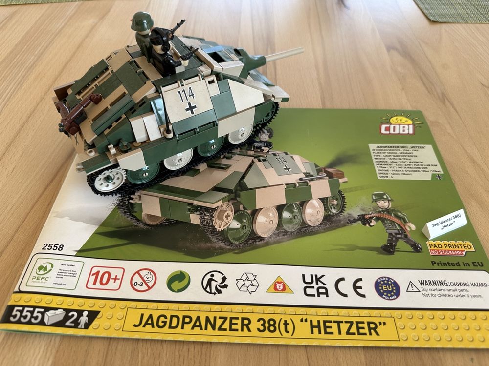 Cobi #2558 Jagdpanzer 38(t) Hetzer | Kaufen auf Ricardo