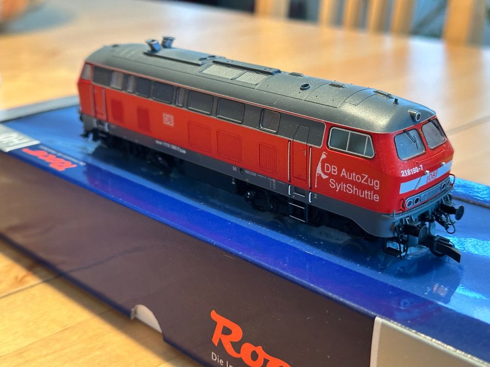 Roco Br 218 190-7 72750 Sylt Shuttle (Gebraucht) in Ettingen für CHF 68 – mit Lieferung auf ...