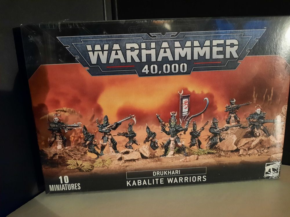 DRUKHARI KABALITE WARRIORS warhammer 40K (Neu und originalverpackt) in ...