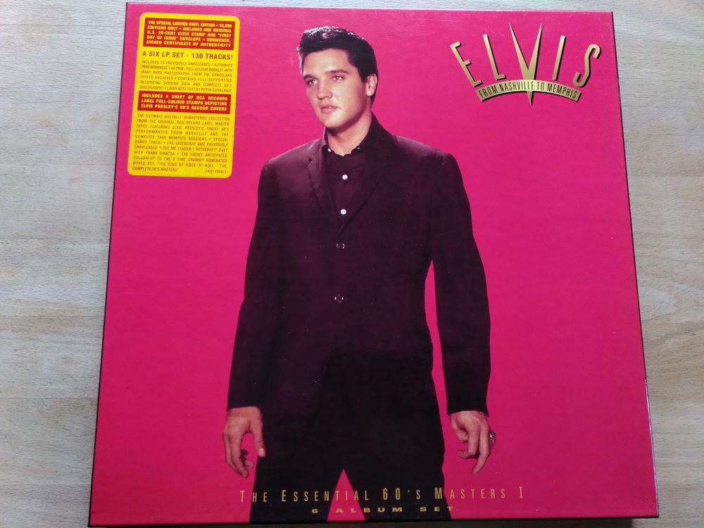 Elvis - From Nashville To Memphis , 6xLP's, lim. Boxset (Gebraucht) in ...