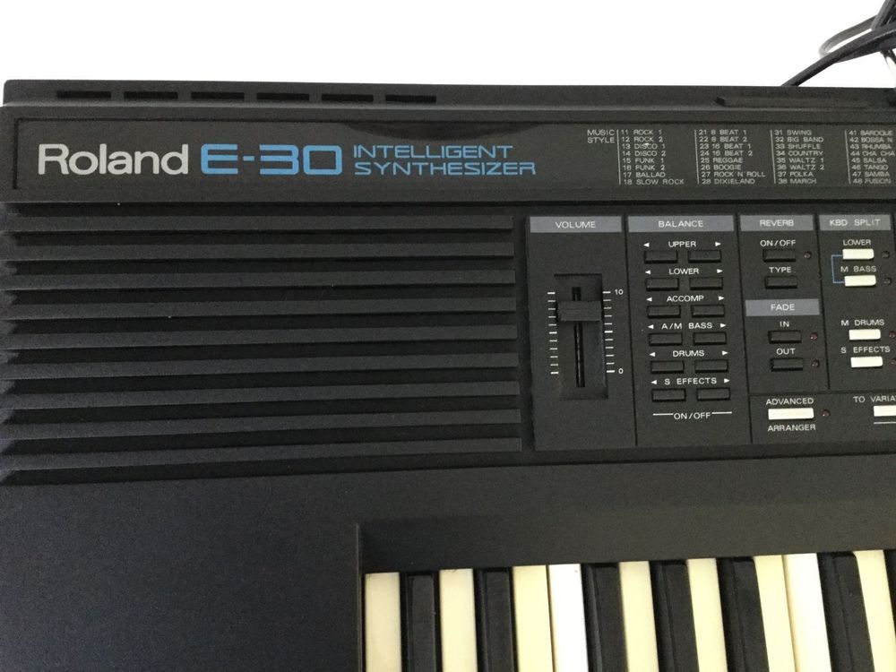 Roland E30 Intelligent Synthesizer (Gebraucht) in Rorschacherberg für ...