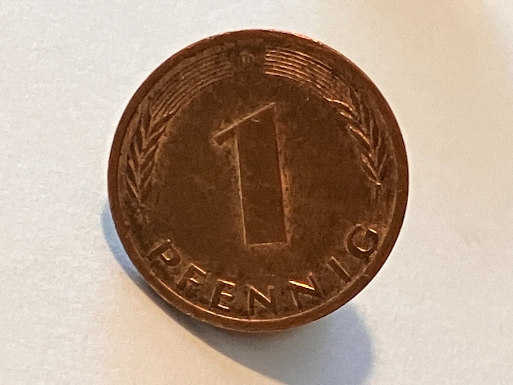 1 Pin 1 Pfennig Münze (Gebraucht) in Basel für CHF 1 – mit Lieferung ...