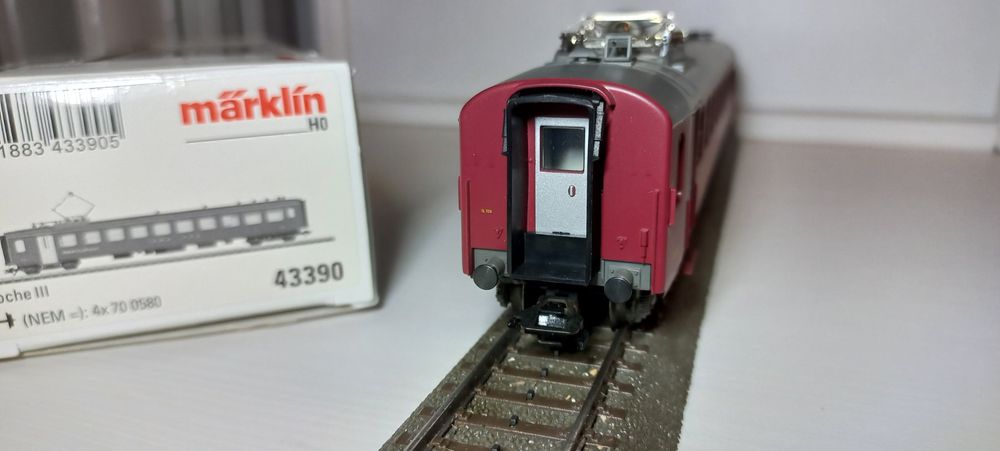 Märklin 43390 Sbb Leichtstahl Speisewagen WR 10121 H0 AC (Neu (gemäss ...