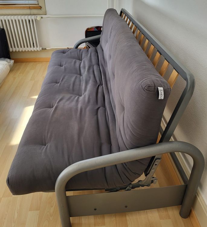 Futon Sofa Bett Couch Klappbett Schlafsofa (Gebraucht) in Pfäffikon ZH ...