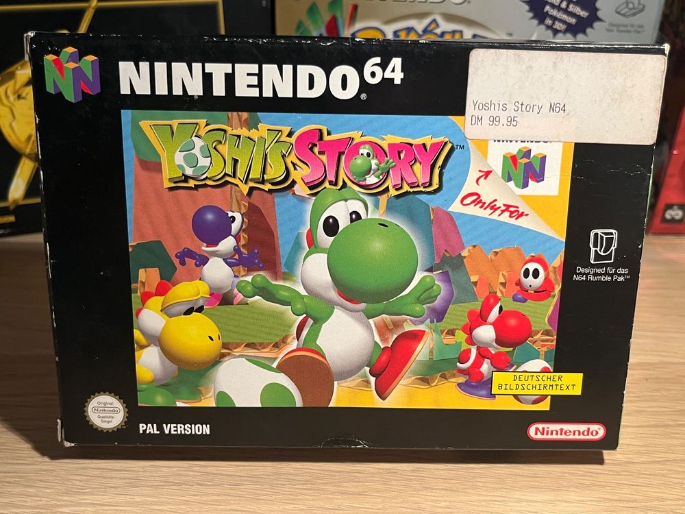 Yoshis Story OVP CIB Nintendo 64 N64 retro Pal (Gebraucht) in St ...