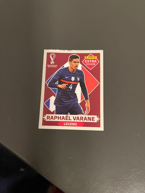 Panini WM 2022 Extra Sticker Edition Raphaël Varane | Kaufen auf Ricardo