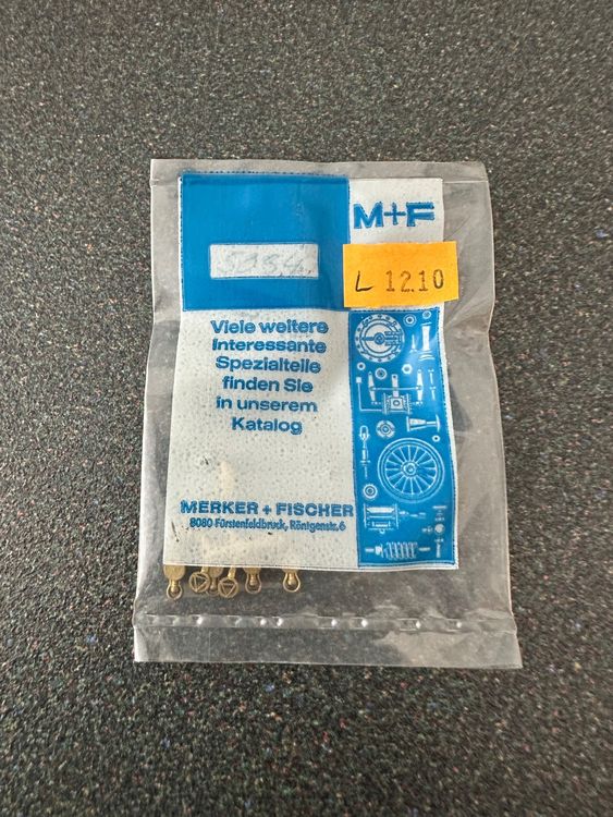 M&F Merker Fischer RARE Ersatzteile Vintage Brass 5034 | Kaufen auf Ricardo