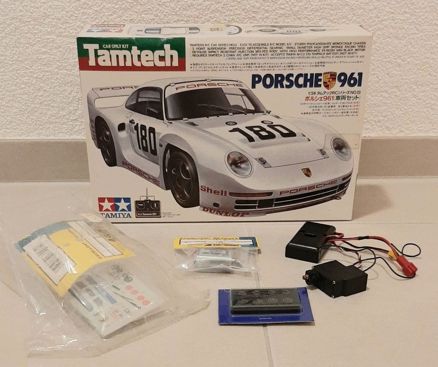 Tamiya Tamtech Porsche 961 Bausatz 48006 + Zubehör 40Mhz AM (Gebraucht) in Schönenberg TG für ...