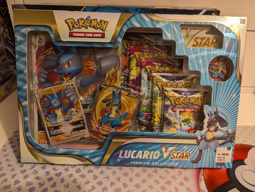 Lucario VSTAR Premium Collection (Neu und originalverpackt) in Zofingen ...