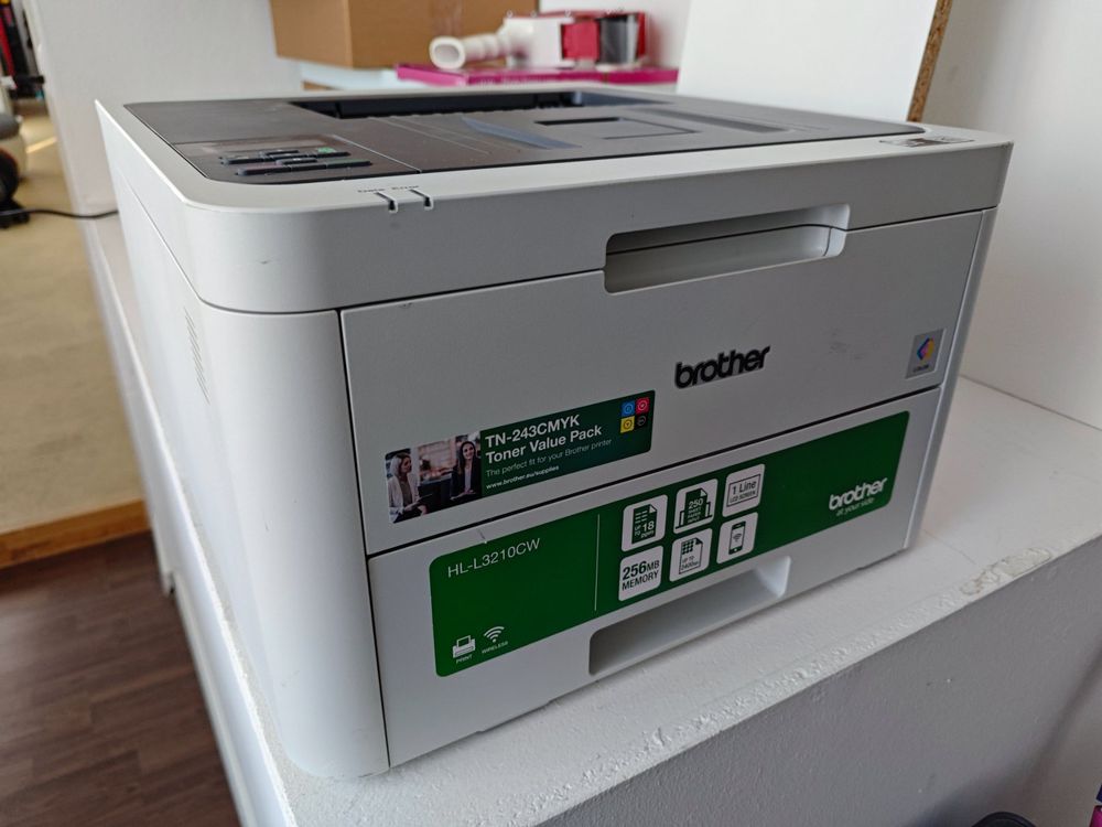 Brother HL-L3210CW, Farb Laser Drucker mit viel Restfarbe (Gebraucht) in Diessenhofen für CHF 95 ...