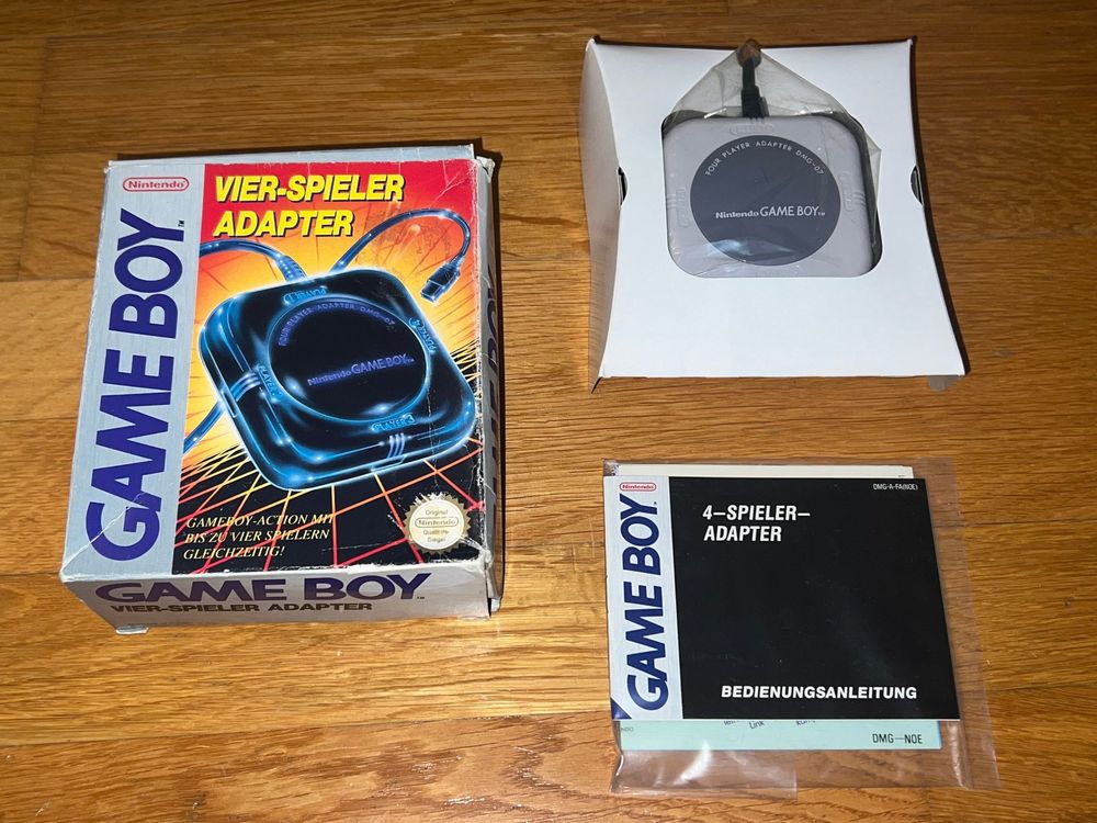 Game Boy Classic (GB) Zubehör - Vier-Spieler Adapter (OVP) (Gebraucht ...