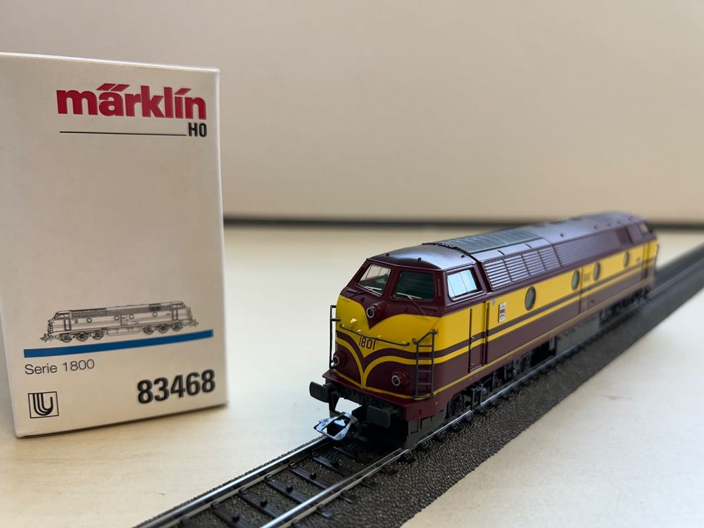Märklin 83468 Diesellok Serie 1800 CFL 1801 Göppingen H0 WS (Neu und ...