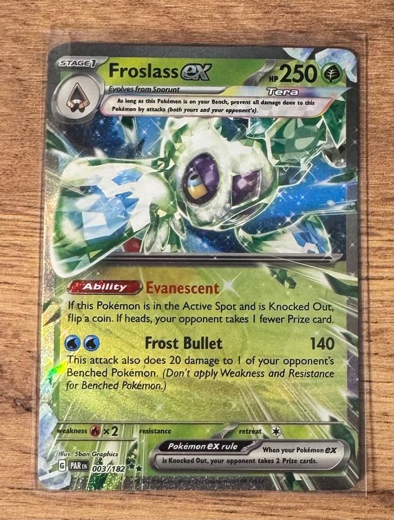 Frosslass ex TERA PAR 003/182 Pokemon Paradox Rift | Kaufen auf Ricardo