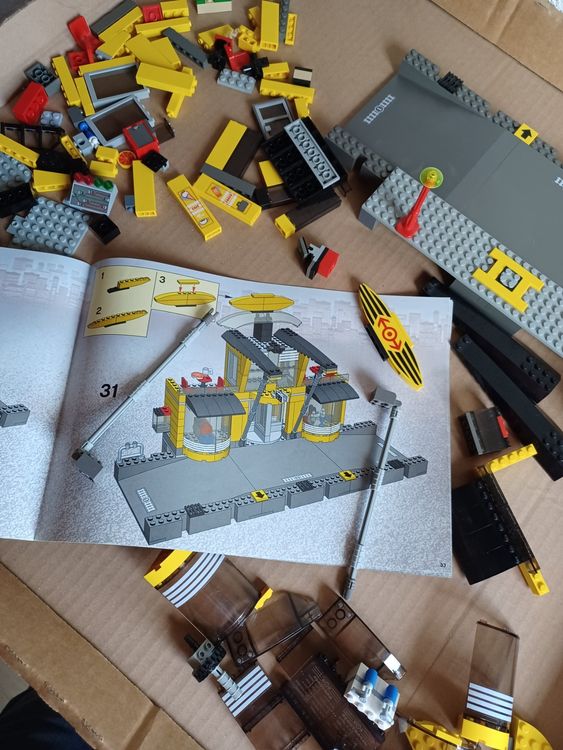 Bauanleitung Lego World City Bahnhof 4513 + Zubehör | Kaufen auf Ricardo